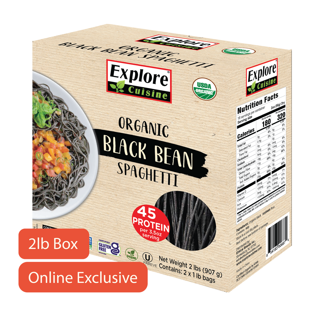 Black Bean Spaghetti – High Protein Gluten-Free Pasta | Explore Cuisine ...