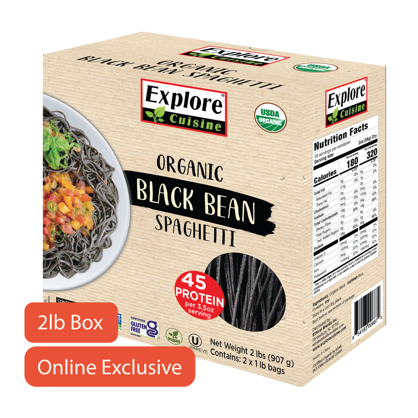 Black Bean Spaghetti – High Protein Gluten-Free Pasta | Explore Cuisine ...