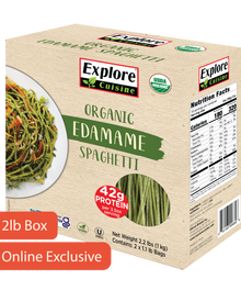 Edamame Spaghetti – High Protein Pasta (42g) | Explore Cuisine ...