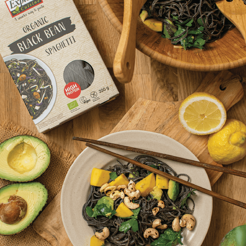 Black Bean Spaghetti – High Protein Gluten-Free Pasta | Explore Cuisine ...