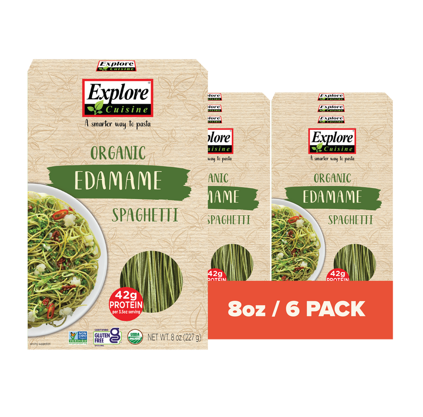 Edamame Spaghetti – High Protein Pasta (42g) | Explore Cuisine ...